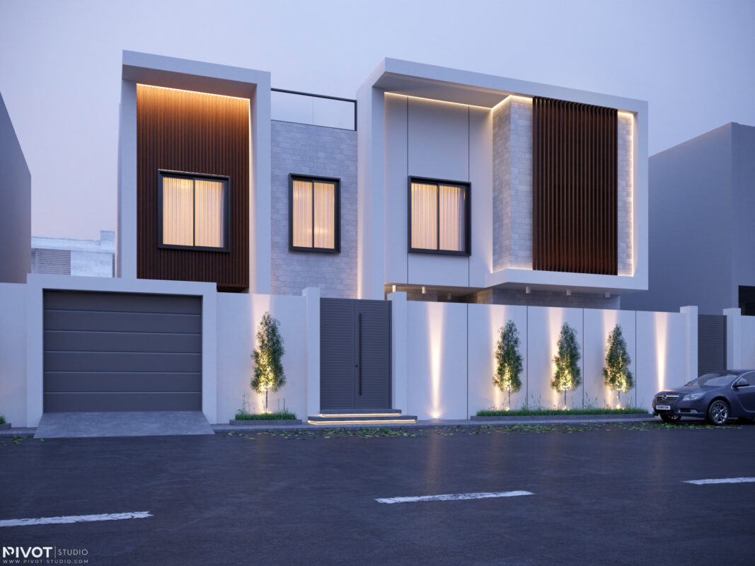 HA Villa – Facade Design – pivot-studio.com