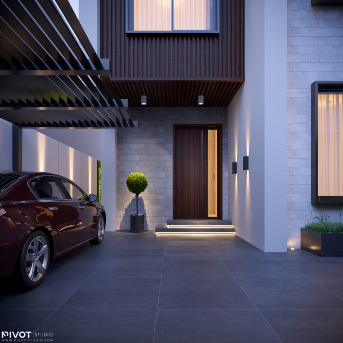 HA Villa – Facade Design – pivot-studio.com