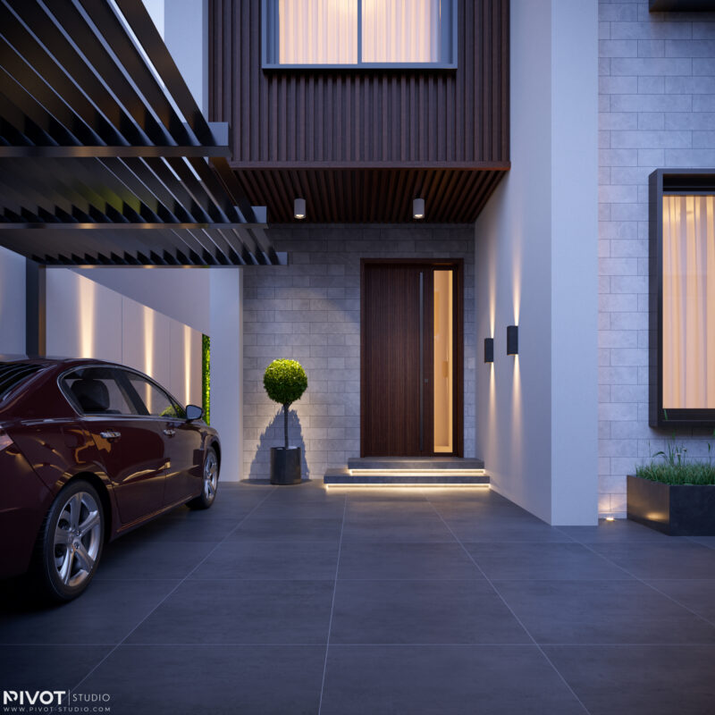 HA Villa – Facade Design – pivot-studio.com